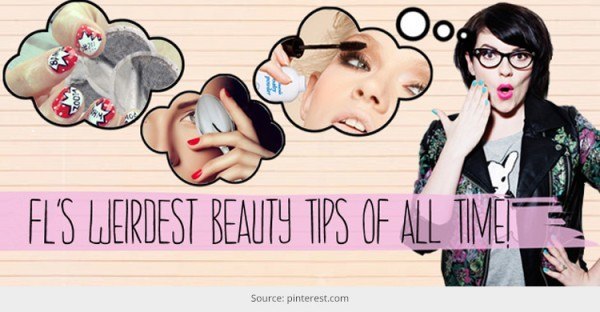 10 Weirdest Beauty Tips That Really Work