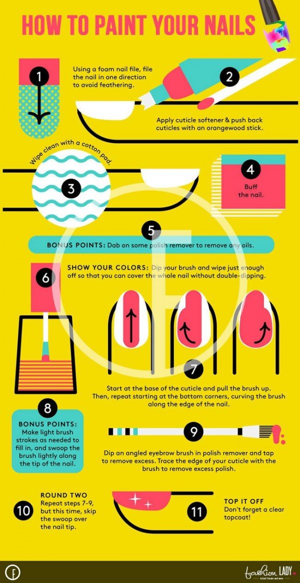 How to Paint Your Nails Like Pro: DIY Saloon Style Nail Polish Tutorial