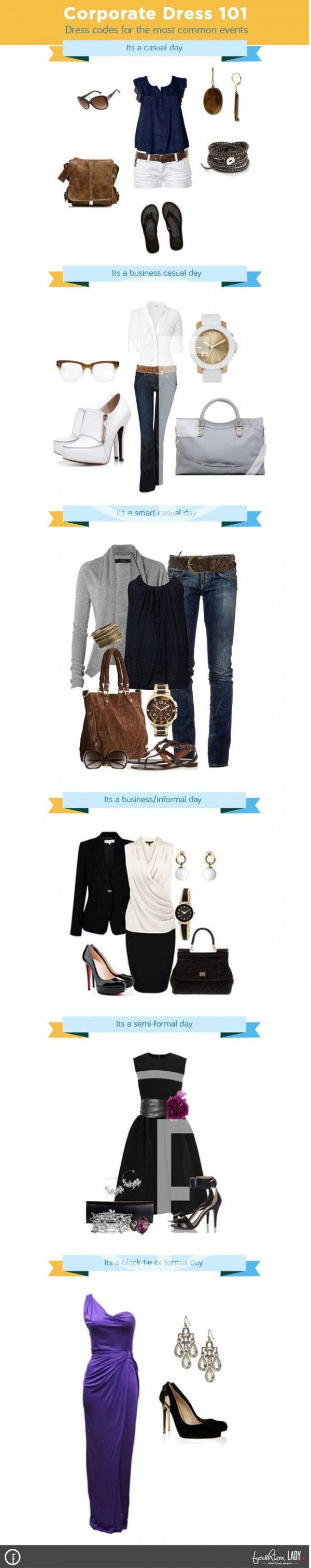 Corporate Dress Code for All Office Events and Parties