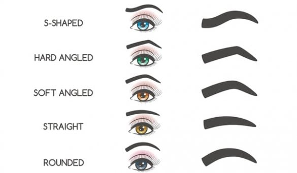 Different Types Of Eyebrows And How To Shape Them Perfectly