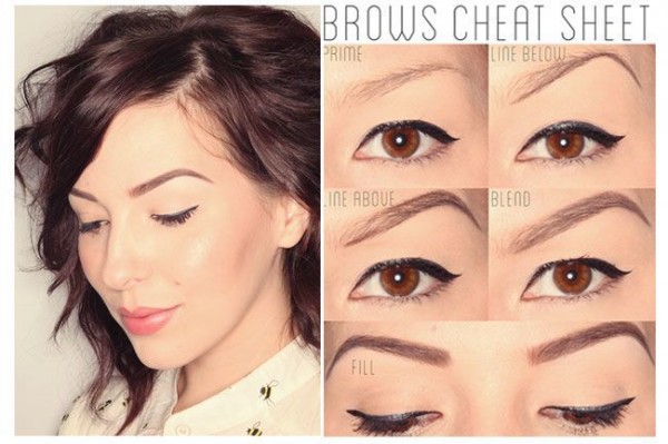 Eyebrow Makeup Tips: Step by Step Eyebrow Makeup Tutorial