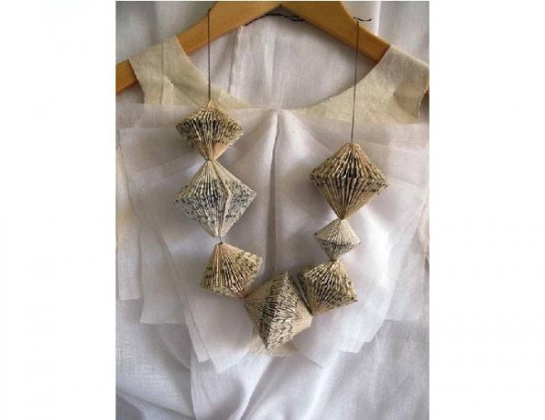 DIY - How to Make Paper Necklaces