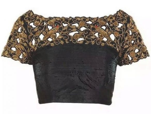 20 Brocade Blouse Designs – Stealing The Show!