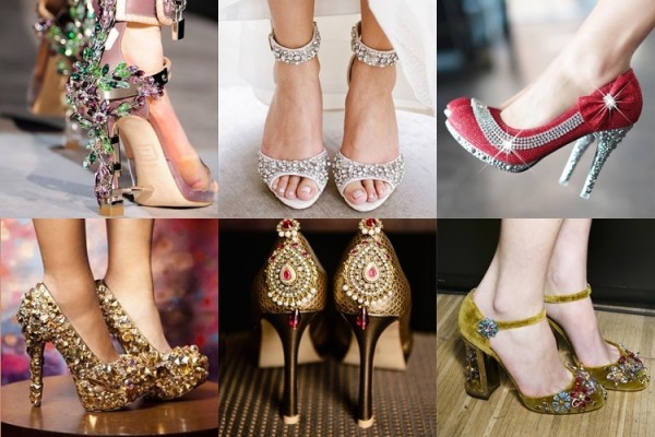 Jewel Shoes For All - Chic Embellished Footwear Designs Would Love