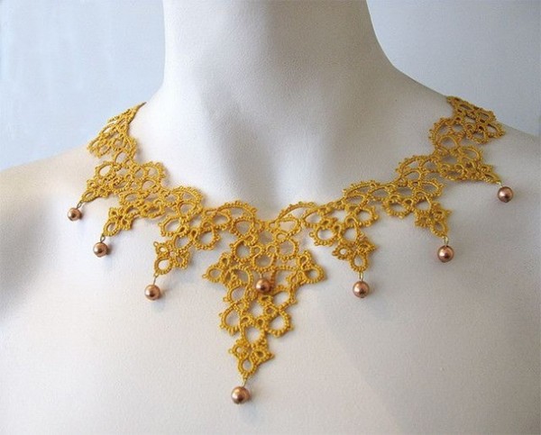Heard Of Needle Lace Necklace Pattern? Here's Why They Are So Trendy!