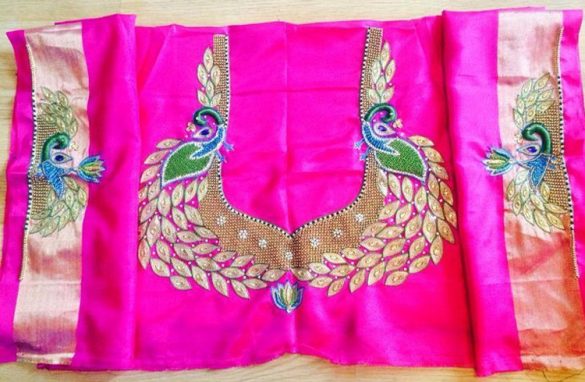 Luxe Aari Work Designs And Outfits To Try At Weddings