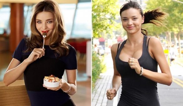Victoria Secrets Angel Miranda Kerr Diet And Fitness