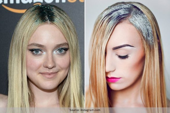 Hair Glitter Roots Is The Latest Hair Accessory Fad
