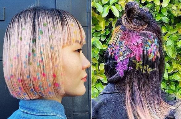 Hair Stenciling - The Hair Art Trend That Is Winning Eyeballs