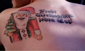 11 Amazing Christmas Tattoos You’ll Totally Want