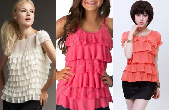 So Many Fun Ways Of Wearing Ruffles All-Round The Year!!!