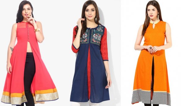 Front Open Long Kurtis
