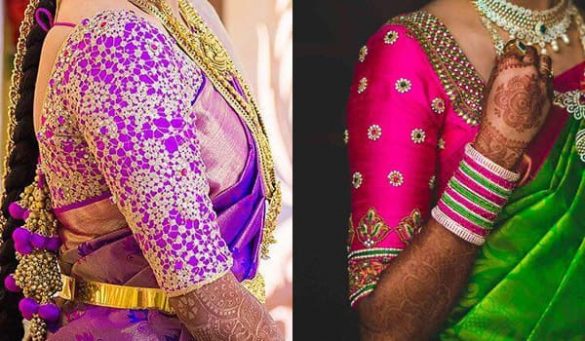 Best Half Hand Blouse Designs To Make Exquisite Ethnic Statements