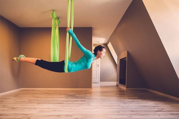 Take Your Workout To The Next Level By Knowing Aerial Yoga Benefits