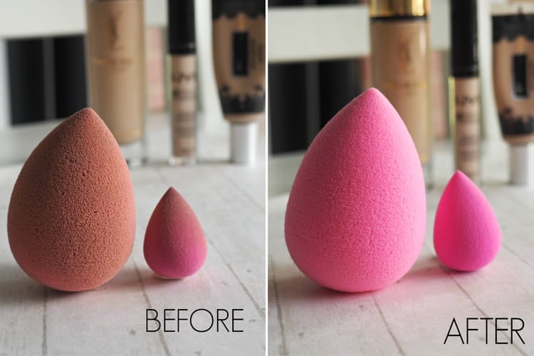 How To Clean Your Beauty Blender Step Bystep Process