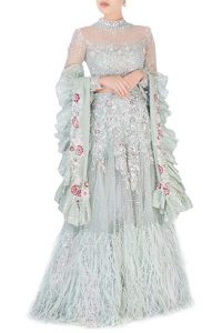 Top 12 Latest And Stylish Ruffle Lehenga Collection